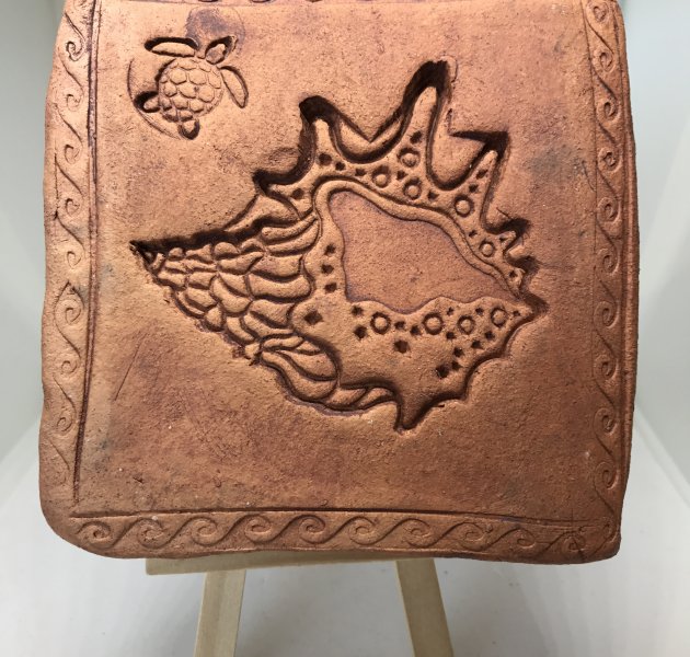 Turtle-Conch Shell in category Allproducts | Build a Totem | Clay Totems