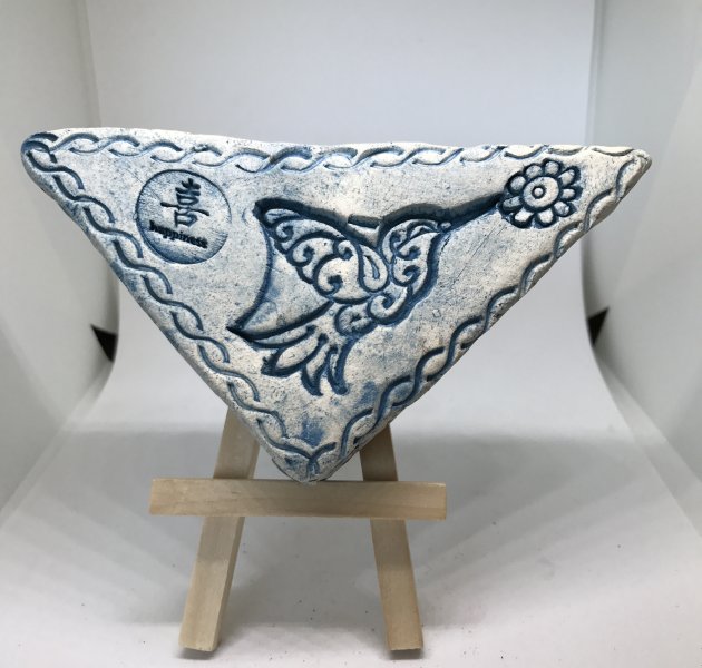 Hummingbird-Infinity Symbol in category Air | Build a Totem | Clay Totems